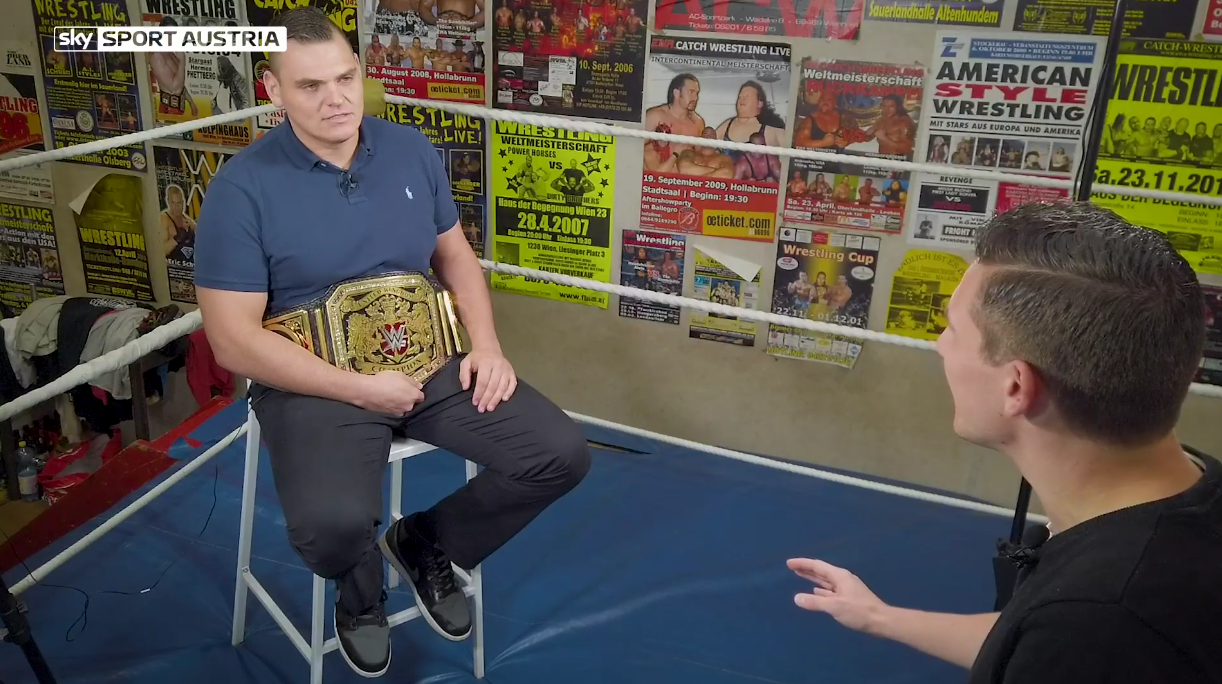 WWE United Kingdom Champion 'Walter' im Interview - Sky Sport Austria