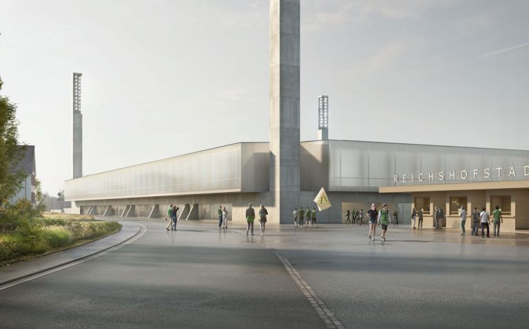 Baustart bestätigt: So soll das neue Reichshofstadion in Lustenau ...