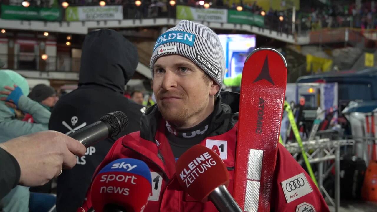 Gstrein mit Bestzeit im zweiten Lauf: "Kann zufrieden sein" - Sky Sport ...