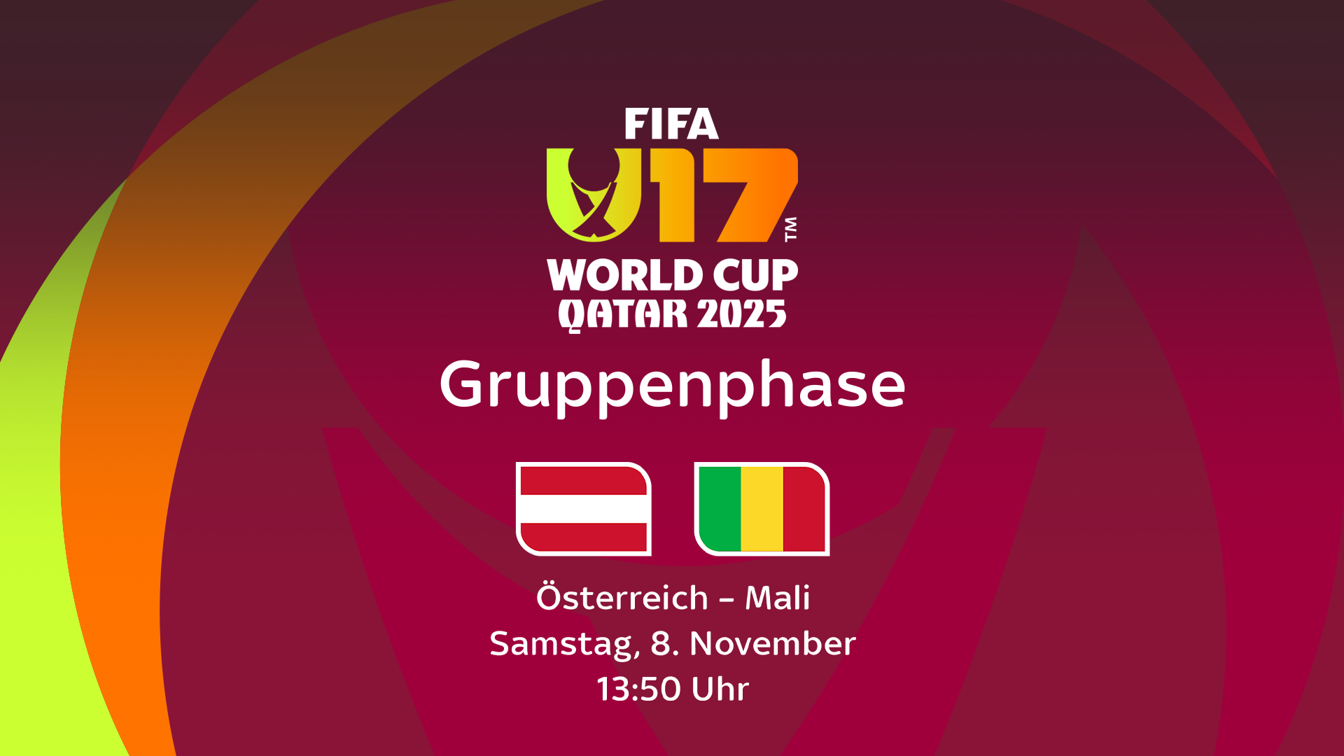 FIFA U17-WM: Österreich - Mali (FREE-Livestream) - Sky Sport Austria
