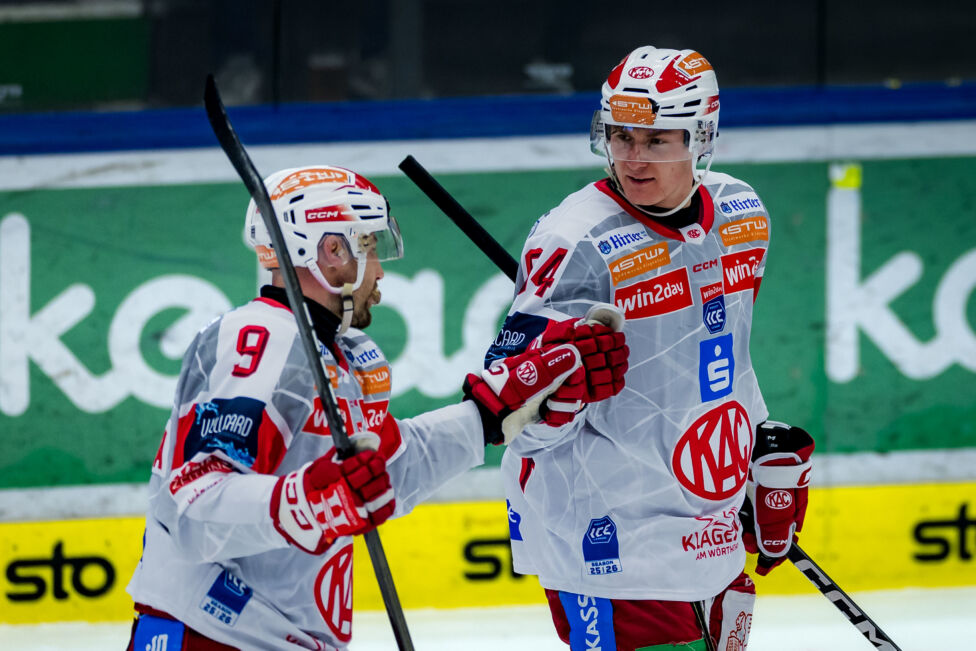 KAC sichert Playoff-Ticket - Salzburg festigt Rang drei - Sky Sport Austria